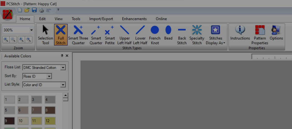 How To: Use The Basics of PCStitch