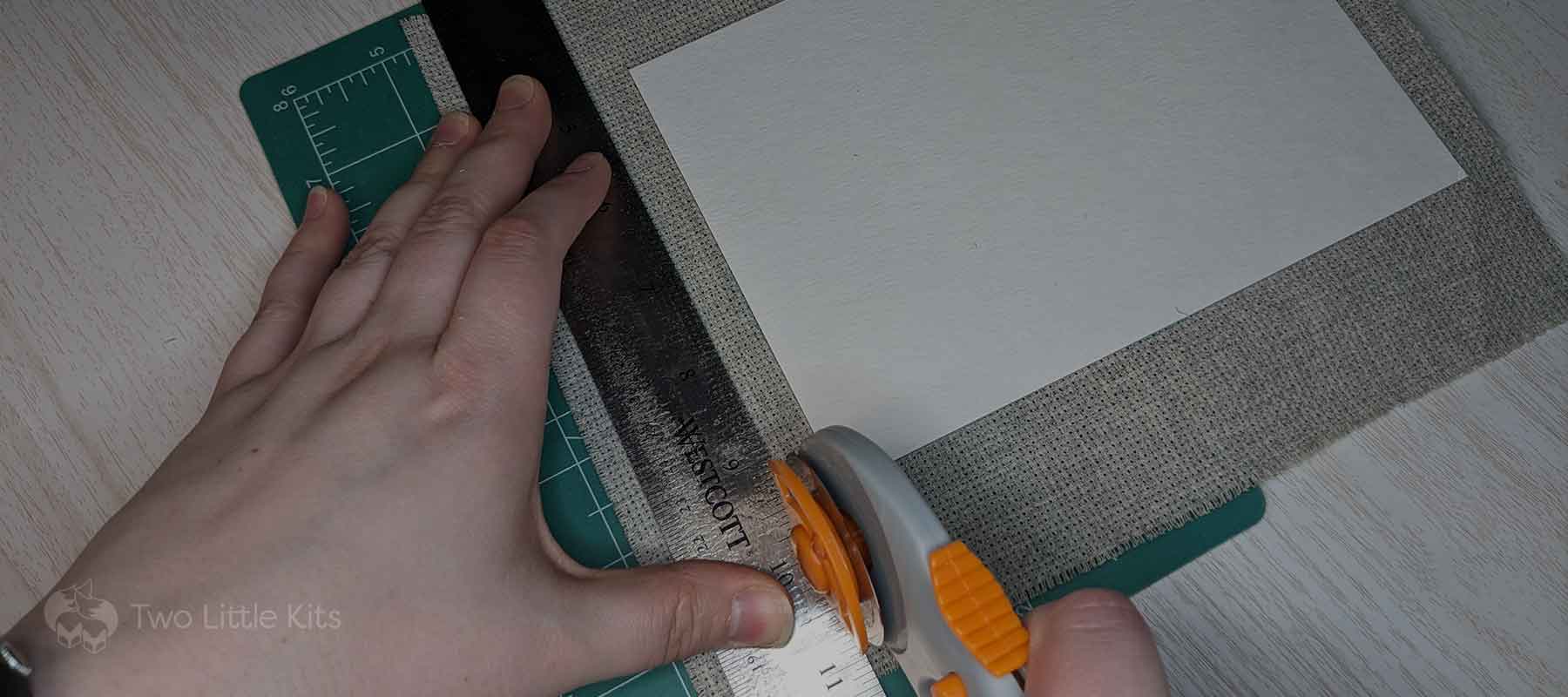 How To: Mount Cross-Stitch on Sticky Board for a Perfect Frame