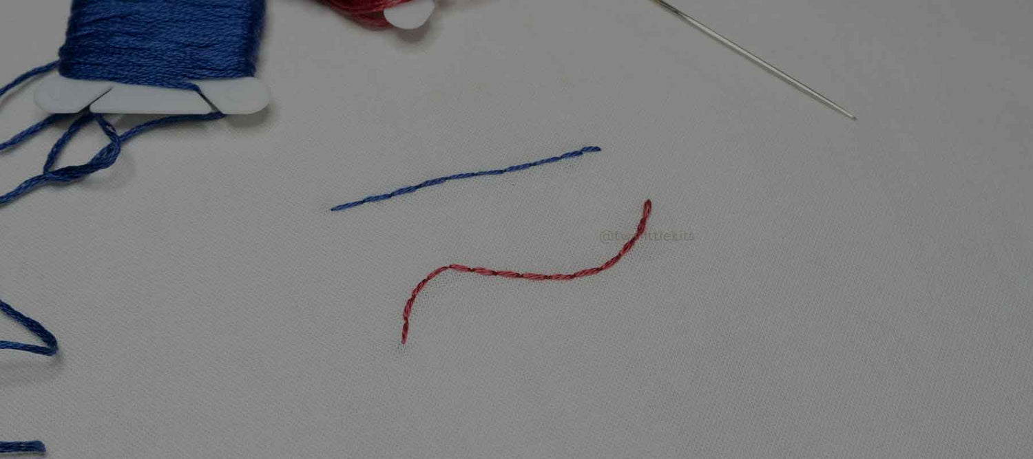Backstitch // Hand Embroidery Stitches