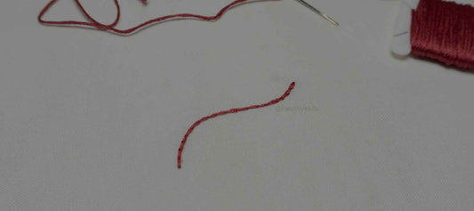 Stem Stitch // Hand Embroidery Stitches