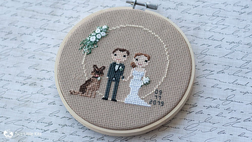 Custom Cross-Stitch - Character Portrait
