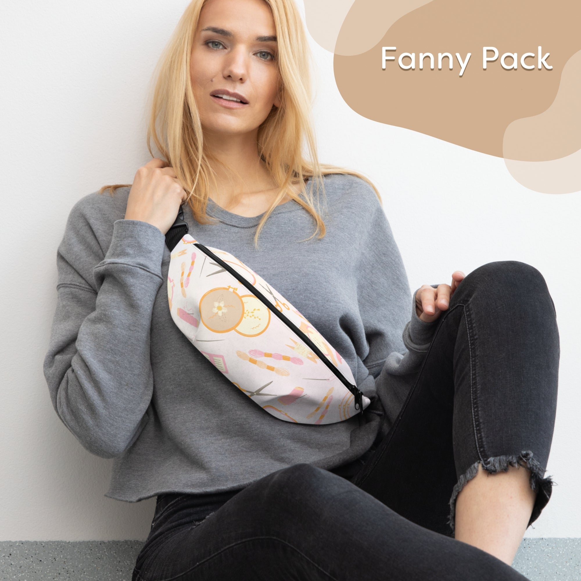 "Embroidery Adventures" - Fanny Pack