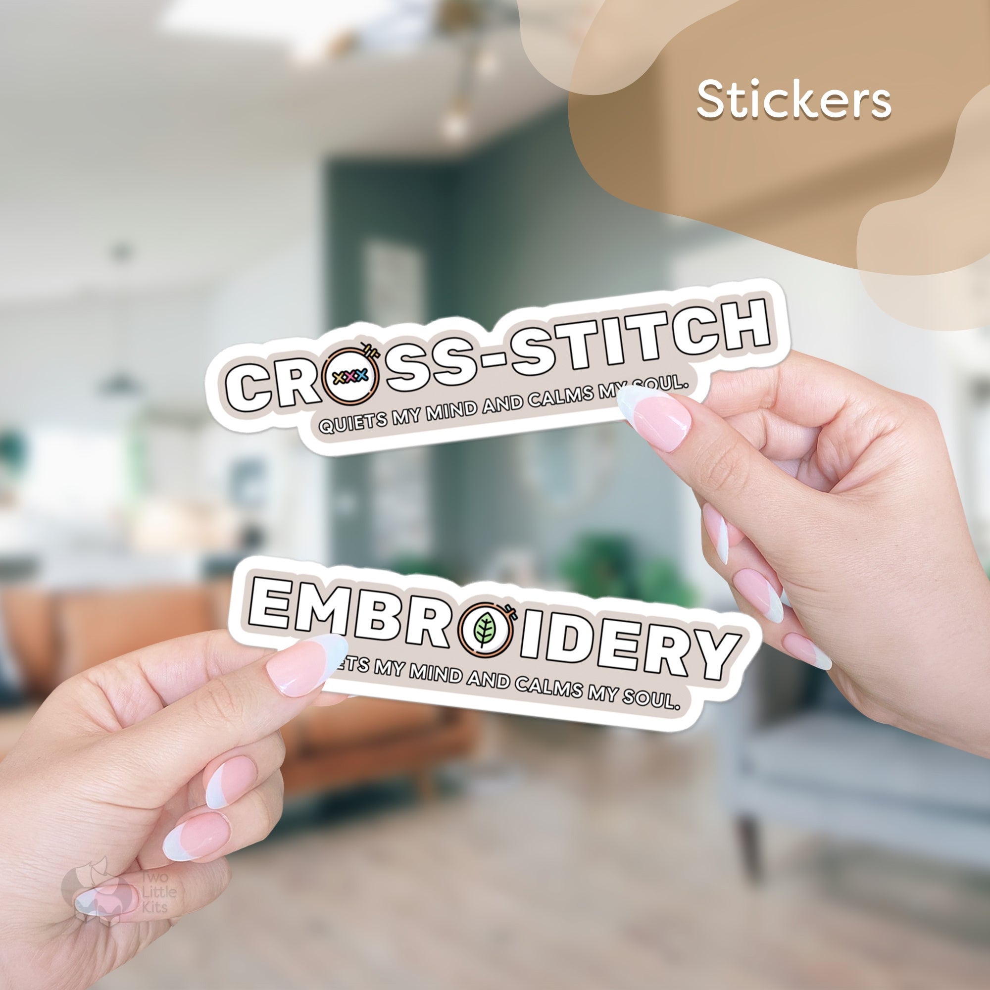 "Quiet Mind" - Stickers