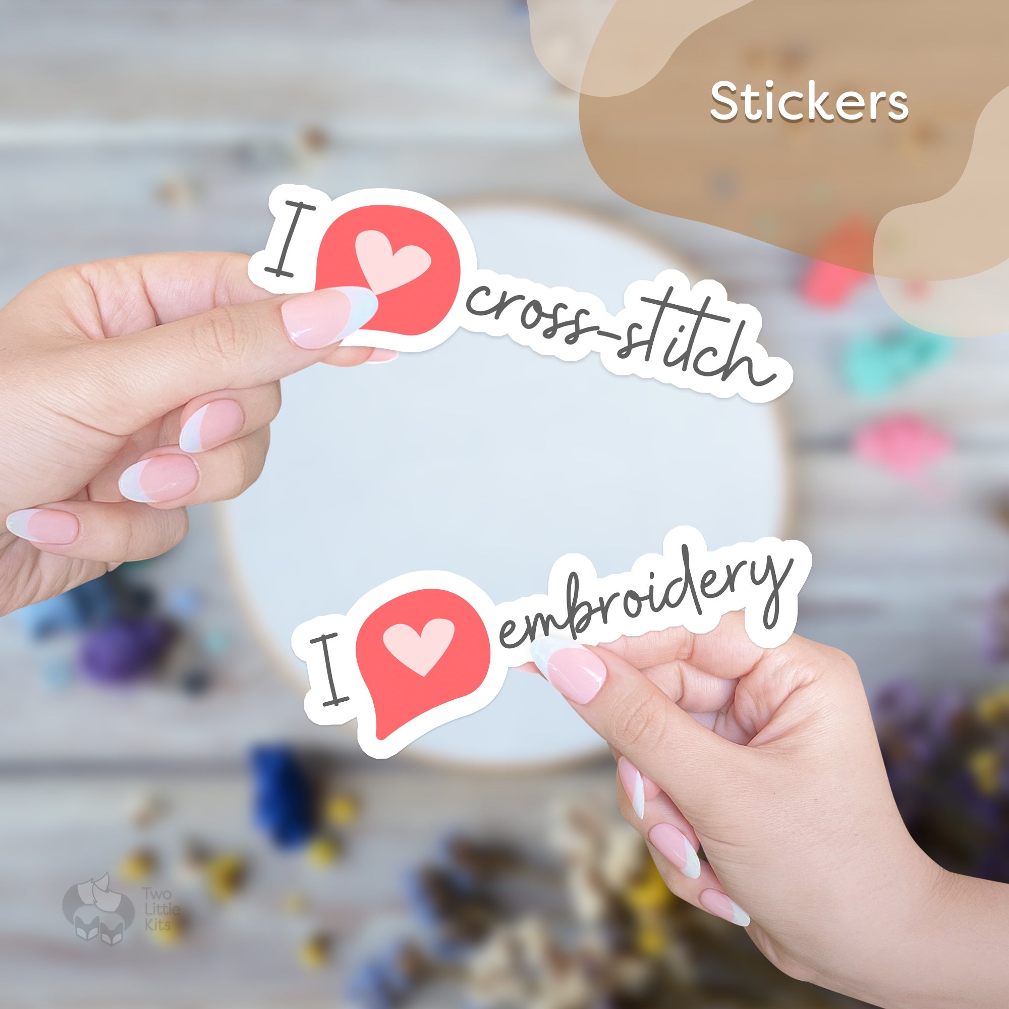 "I Heart"- Stickers