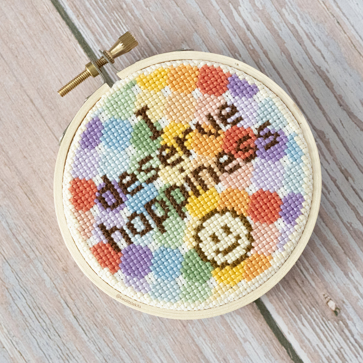 "Mental Health: Happiness" - Cross-Stitch Pattern