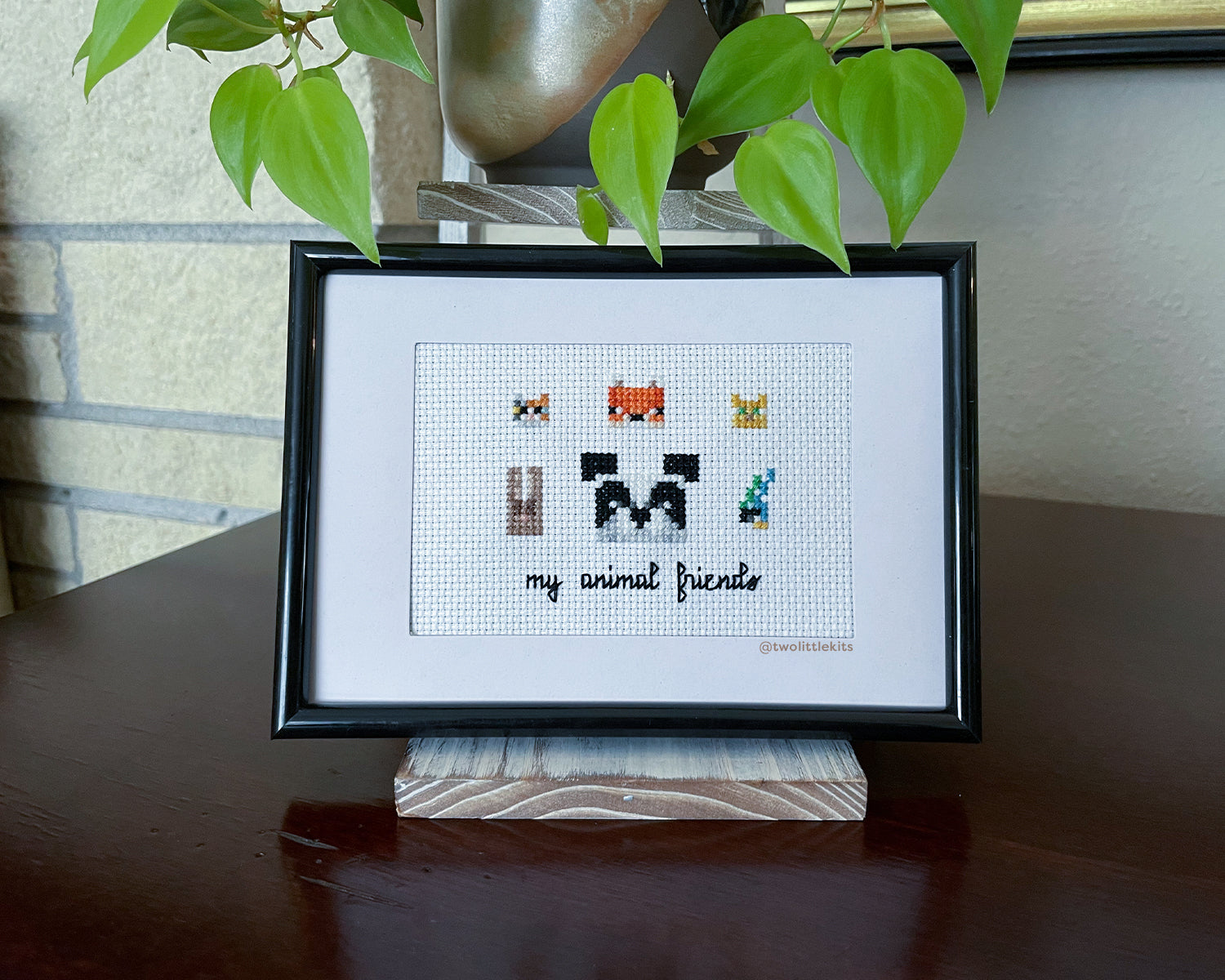 Cross-Stitch Pattern - "Minecraft Buddies"