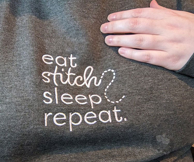 "Stitch Repeat" - Premium Unisex Sweater